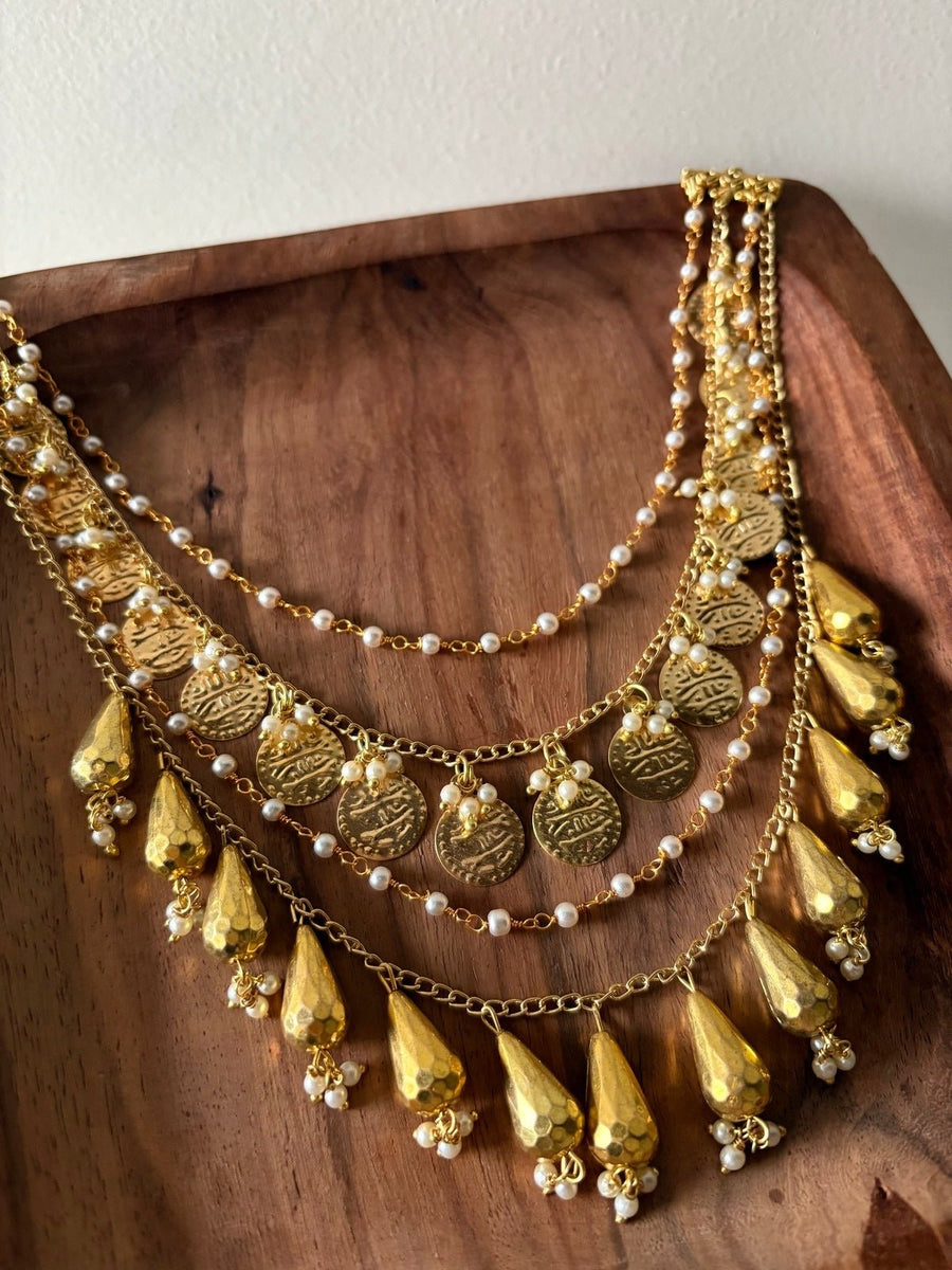 Fusion Layered Necklace – Retrend Jewels India