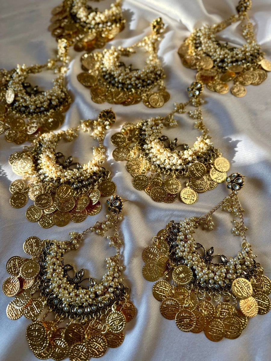 Mahawar Chandbali-GOLDEN – Retrend Jewels India