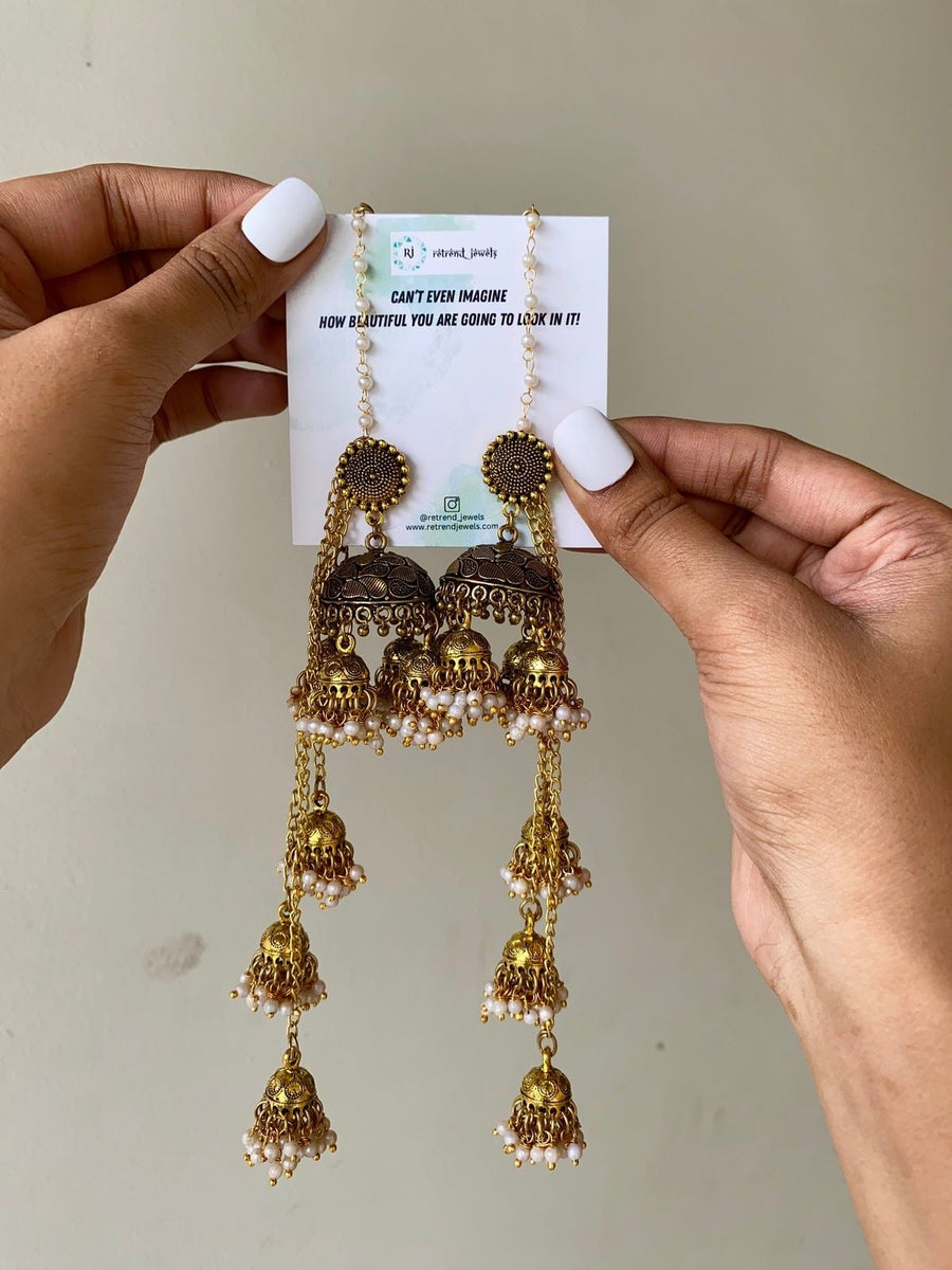Naseeb String Earrings – Retrend Jewels India